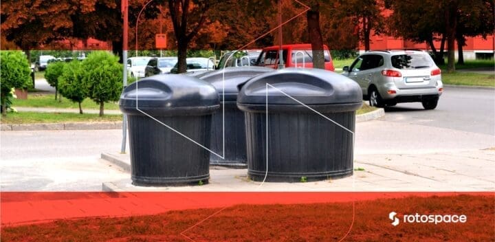 Underground waste containers - Rotospace